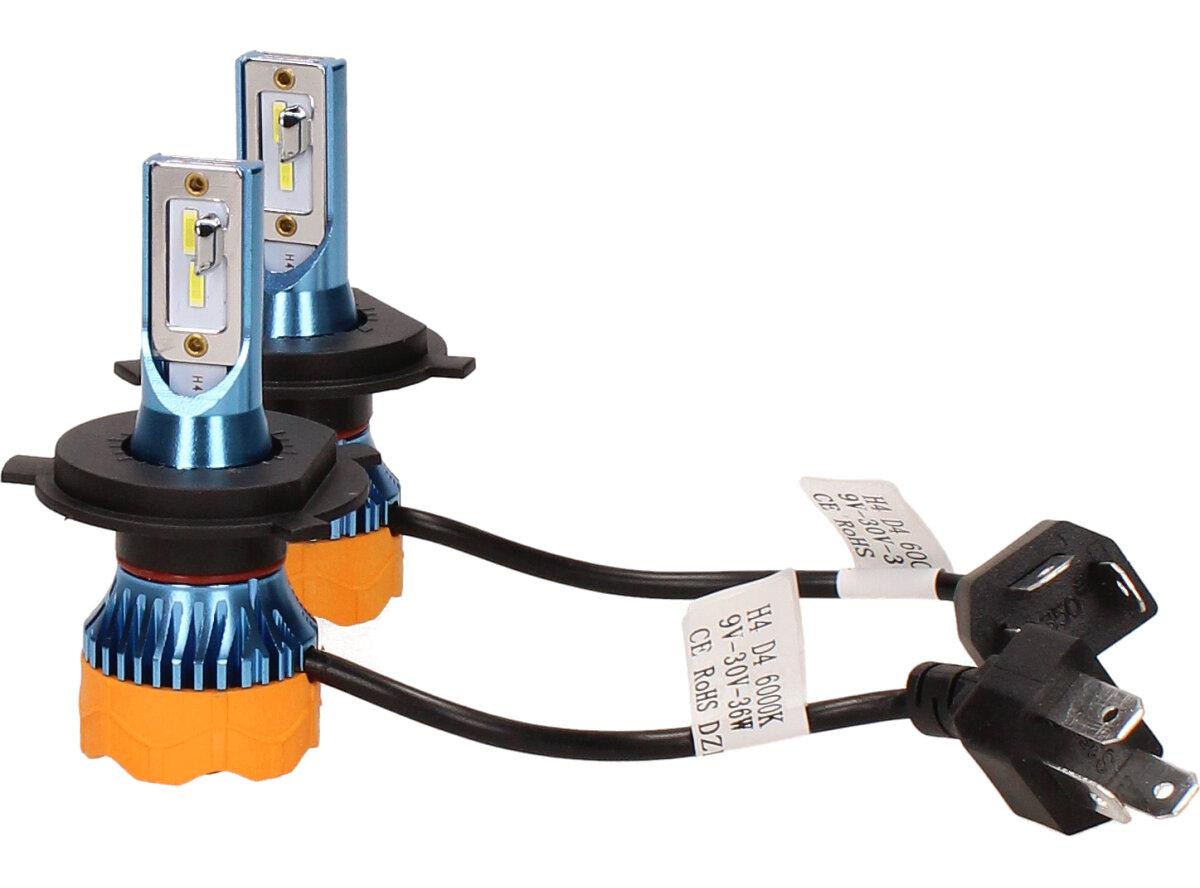 H4 žárovka LED D4 6000K sada 2 kusy za 590 Kč Skladem
