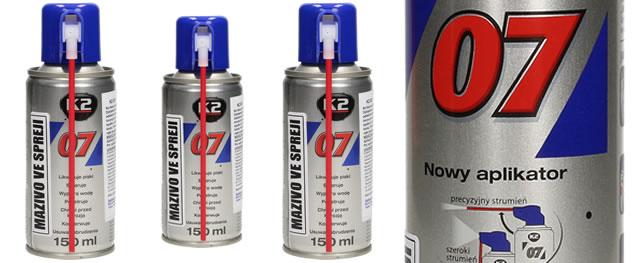 K2 07 150 ml - mazivo ve spreji za 92 Kč Skladem