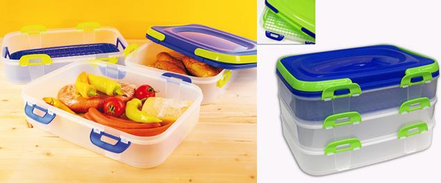 Piknikový box 3 patrový za 429 Kč Skladem